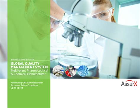 Pharma And Biotech Enterprise Quality And Compliance Software Assurx