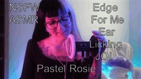 Nsfw Asmr Edge For Me Ear Licking Joi Pastel Rosie Clips Sale