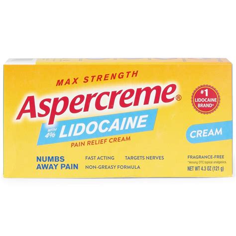 Aspercreme With Lidocaine For Sciatica