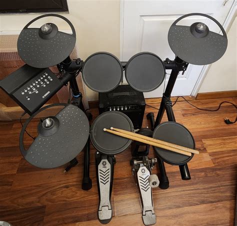 Yamaha Dtx 450k Electronic Drum Set With Boston Amplifier [buyer Pickup