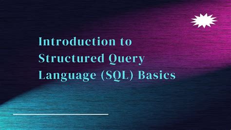 Sql Basics For Gate Introduction To Structured Query Language Youtube