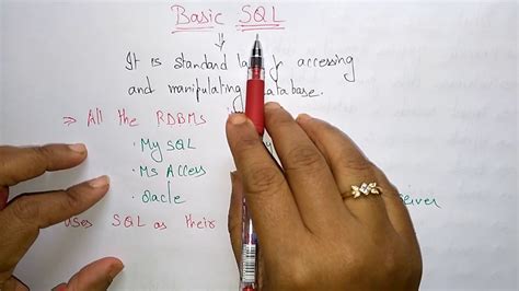 Sql Introduction Tutorial
