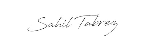 84 Sahil Tabrez Name Signature Style Ideas Free Autograph