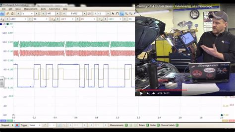 Testing Cam Crank Sensor Relationship On A Picoscope Youtube
