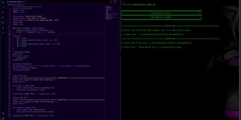 Exploring Substitution Cipher In Python Owen Moleya Posted On The