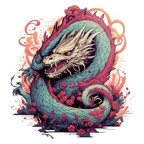 Premium Photo Illustration Of Chibi Dragon