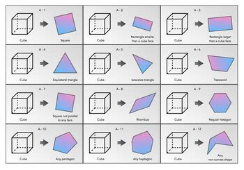 Cross Section Cards Cube By Jiri S Brain Gym TPT