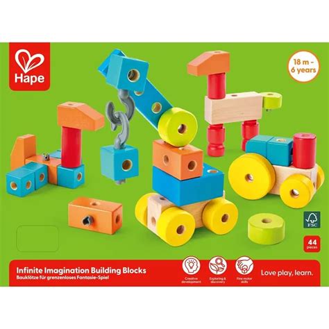 Hape Infinite Imagination Building Blocks Barnas Favorittklær