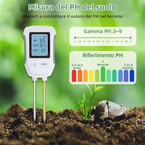 Misuratore Ph Acqua Milifox 3 In 1 Lgrometro Piante Contatori Del