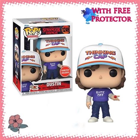 Funko Pop Stranger Things Dustin Gamestop Exclusive Shopee