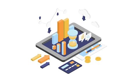 Premium Vector Computing Data Analysis Web Development Communication