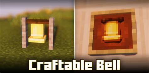 Craftable Bell For Minecraft 1211