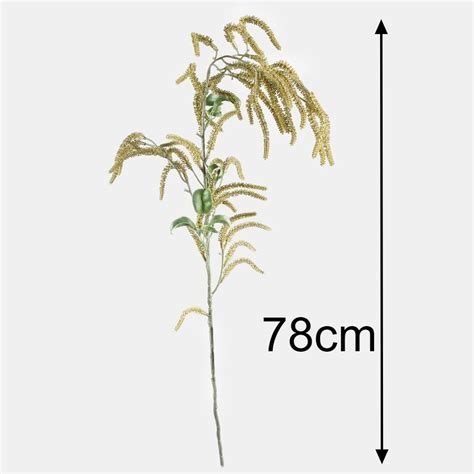 Green Artificial Hazel Spray 78cm