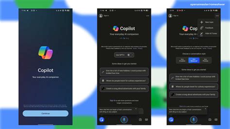how to use microsoft s copilot app on ios or iphone open ai master