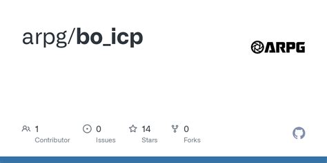Github Arpg Bo Icp