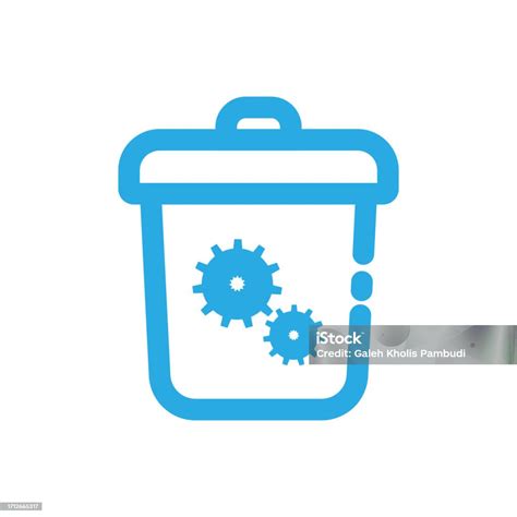 Waste Processing Icon Concept Stock Illustration Download Image Now
