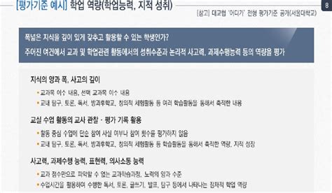 특집 중계 고교학점제의 성취평가제와 책임교육을 논하다 교육을바꾸는사람들