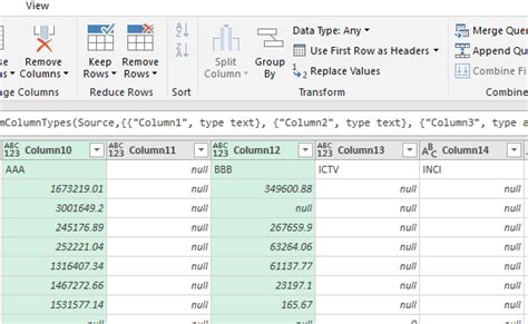 What Is Simplest Way To Stack Columns Using Power Query Rexcel
