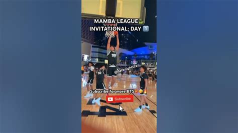 Mamba League Invitational Day 1 🐍💜💛 Shorts Mambaday Youtube