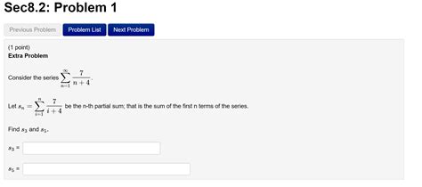 Solved Sec Problem Previous Problem Problem List Next Chegg Com