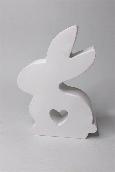 Гіпсова фігурка для розмальовування статуетка кролик — ціна 145 грн у