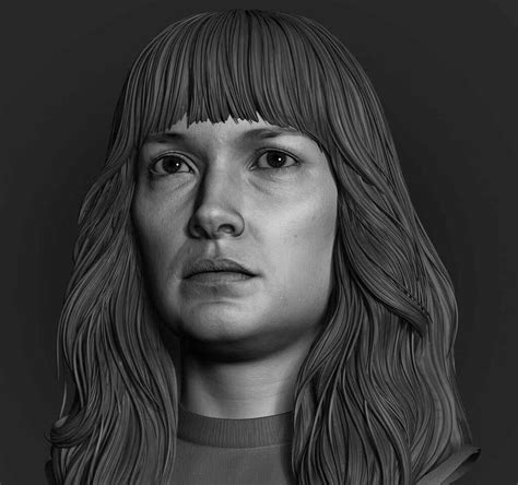 Winona Ryder Joyce Byers From Stranger Things Zbrushcentral