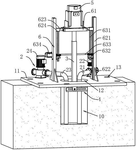 节水型钻孔灌注桩清淤装置的制作方法