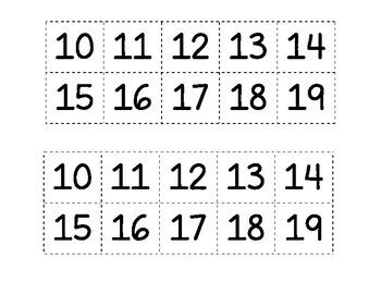 Teen Numbers Sequencing Activity By Teaching With Coffee And Love