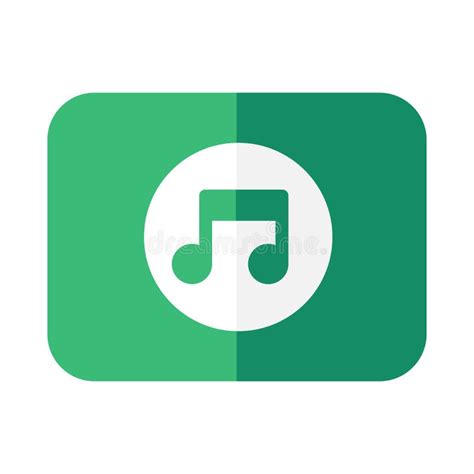 Musical Notation Flat Vector Icon Stock Vector Illustration Of Document Isolated 204303455