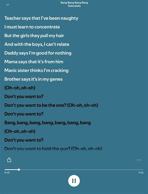 Bang Bang Bang Bang Bang Sohodolls Song Lyrics Youtube