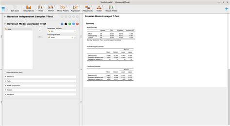 Jasp For Bayesian Statistics