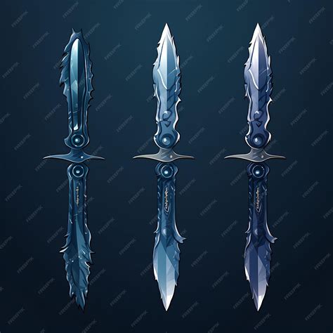 Premium Ai Image Game Item Dagger Weapon Item Stealth Design Throwing