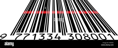 Scanned Bar Code Stock Vector Image Art Alamy