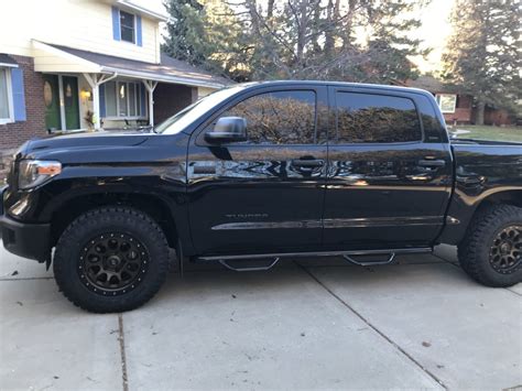 Largest Tires On Stock Tundra Without Lift Level Toyota Tundra Forum