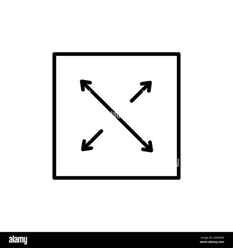 Expand Icon Vector Logo Set Collection Or Bundle Pack Group Stock Vector Image And Art Alamy