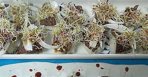 한우 스테이크 초밥