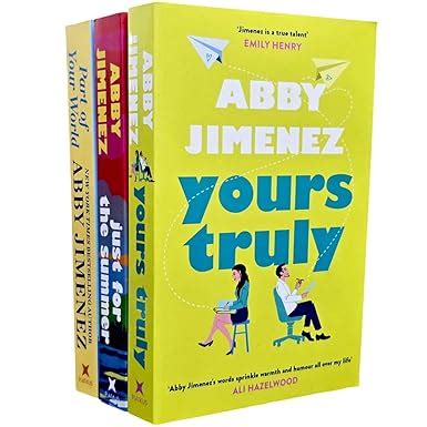 Abby Jimenez 3 Books Collection Set Part Of Your World Yours Truly
