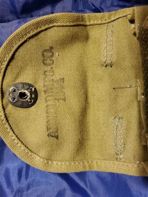 Wwii Ww2 Us Army Military Carbine Ammo Pouch 1944 Dated 53832405