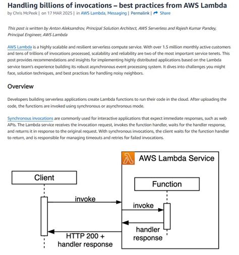Aws Lambda Best Practices Stateless Functions Decouple Components