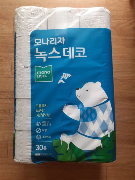 모나리자 녹스 데코 화장지30롤 당근 중고거래
