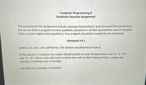 The Purposes Of This Assignment Include Passing Of