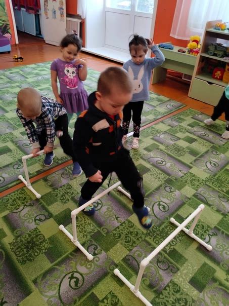 Во второй младшей группе Теремок прошло занятия по физическому развитию Прыгать мы умеем
