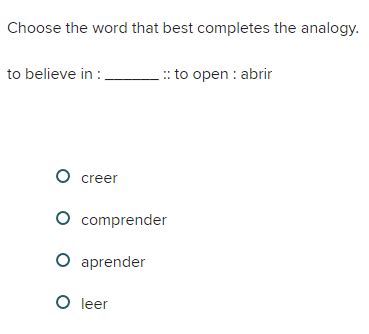 Choose The Word That Best Completes The StudyX