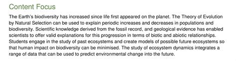 Guide To Year 11 Biology Module 4 Ecosystem Dynamics