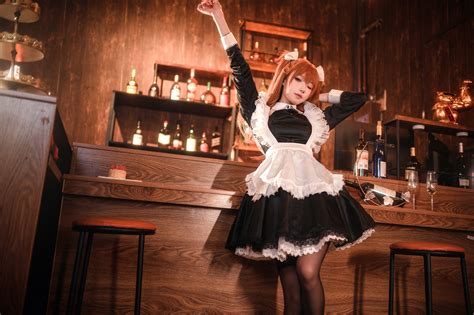 阿包也是兔娘 04月舰长 明日香 微图坊