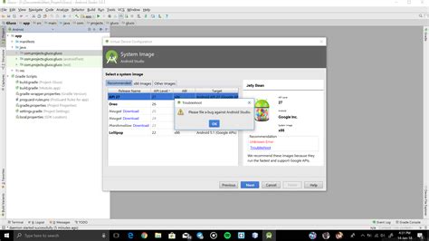 Unknown Error While Creating AVD In Android Studio Stack Overflow