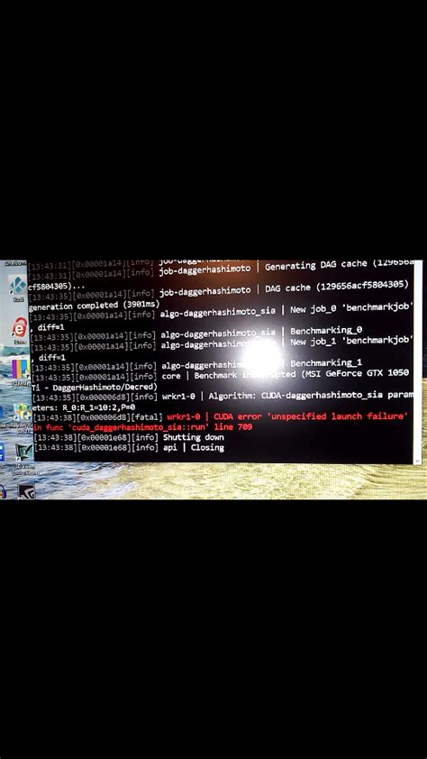 Cuda Error Unspecidifed Launch Failure In Fuction Issue Nicehash Nicehashminer