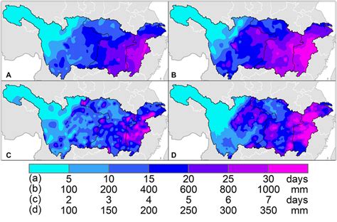 Spatial Pattern Of Observed Precipitation Extremes In Historical Download Scientific Diagram