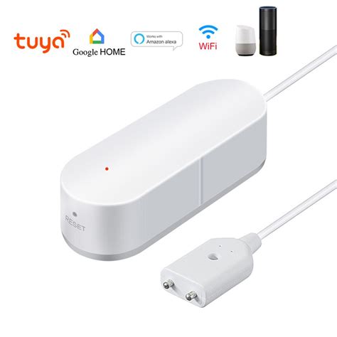 Smart Wifi Water Leak Sensor Water Leakage Intrusi Vicedeal