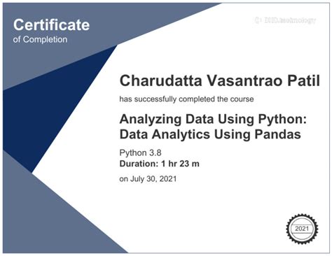 Analyzing Data Using Python Data Analytics Using Pandas Pdf